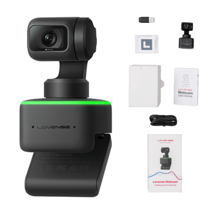 Lovense Webcam: The 4K AI Webcam for Ultimate Live Streaming