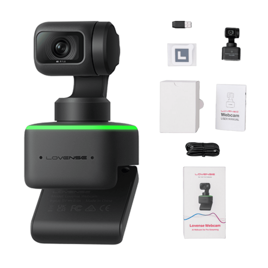 Lovense Webcam: The 4K AI Webcam for Ultimate Live Streaming